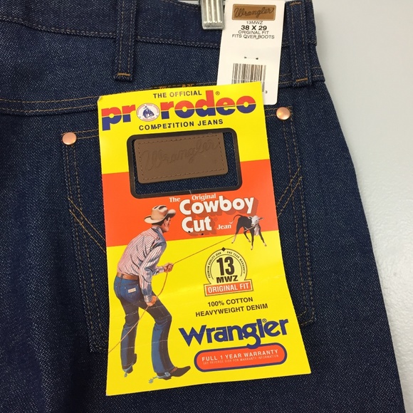 Wrangler | Jeans | Wrangler Pro Rodeo Jeans Mens Size 38x29 Cowboy ...